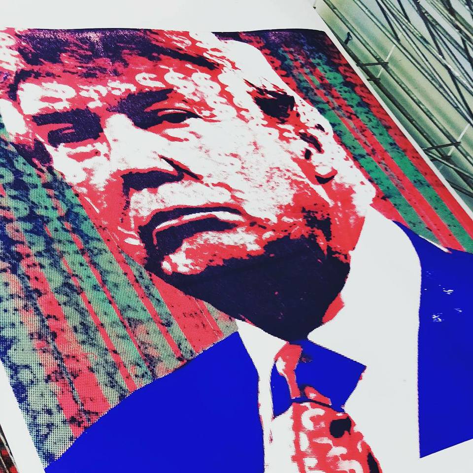 Donald Trump Screen print – Dollarsandart